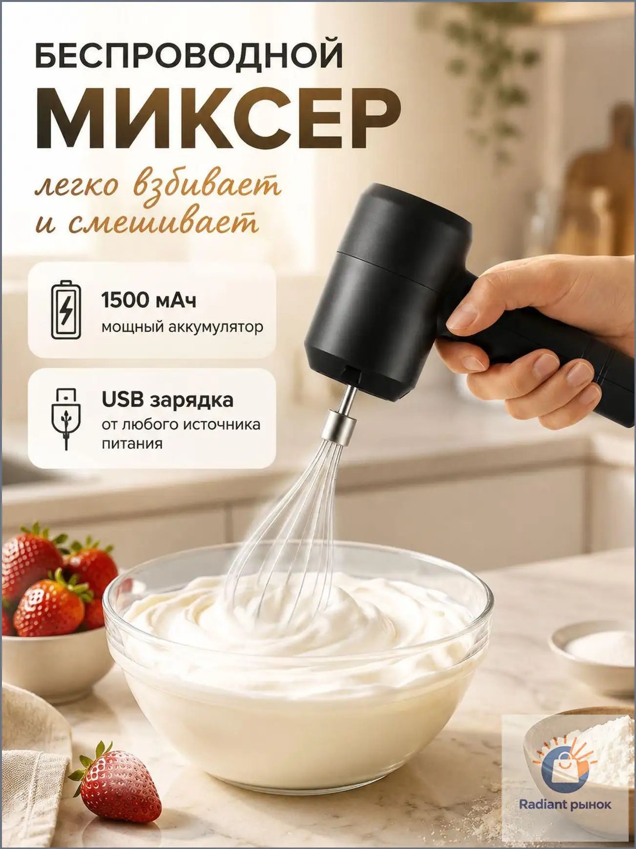 Ручной миксер DDQ-WHITE_1＋1线_heise_91051428, 20 Вт