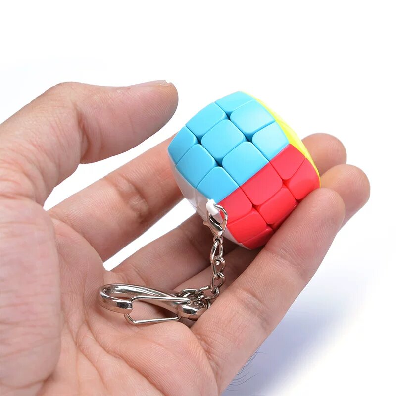 Ключница с дизайном магического куба Qiyi Mini