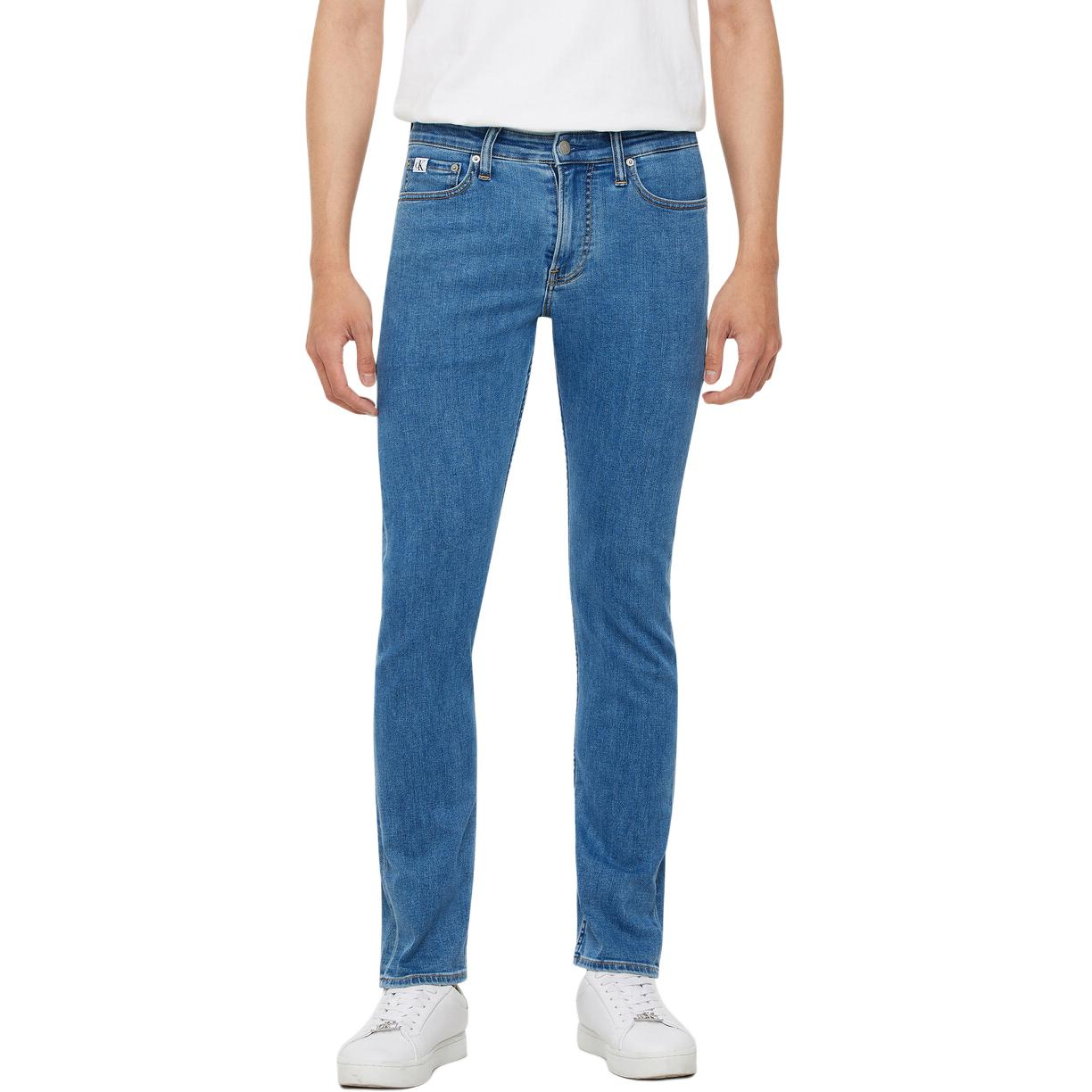 Джинсы трубы Medium Blue 