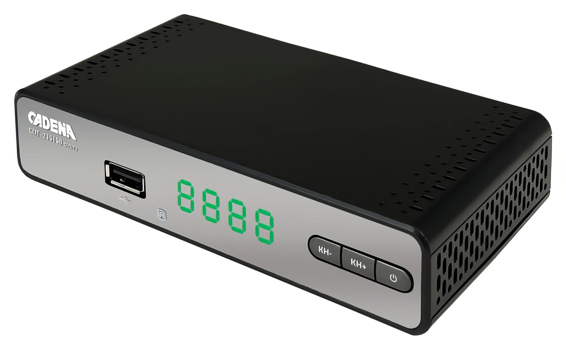 Тв-тюнер цифровой CADENA CDT-2351SB черный