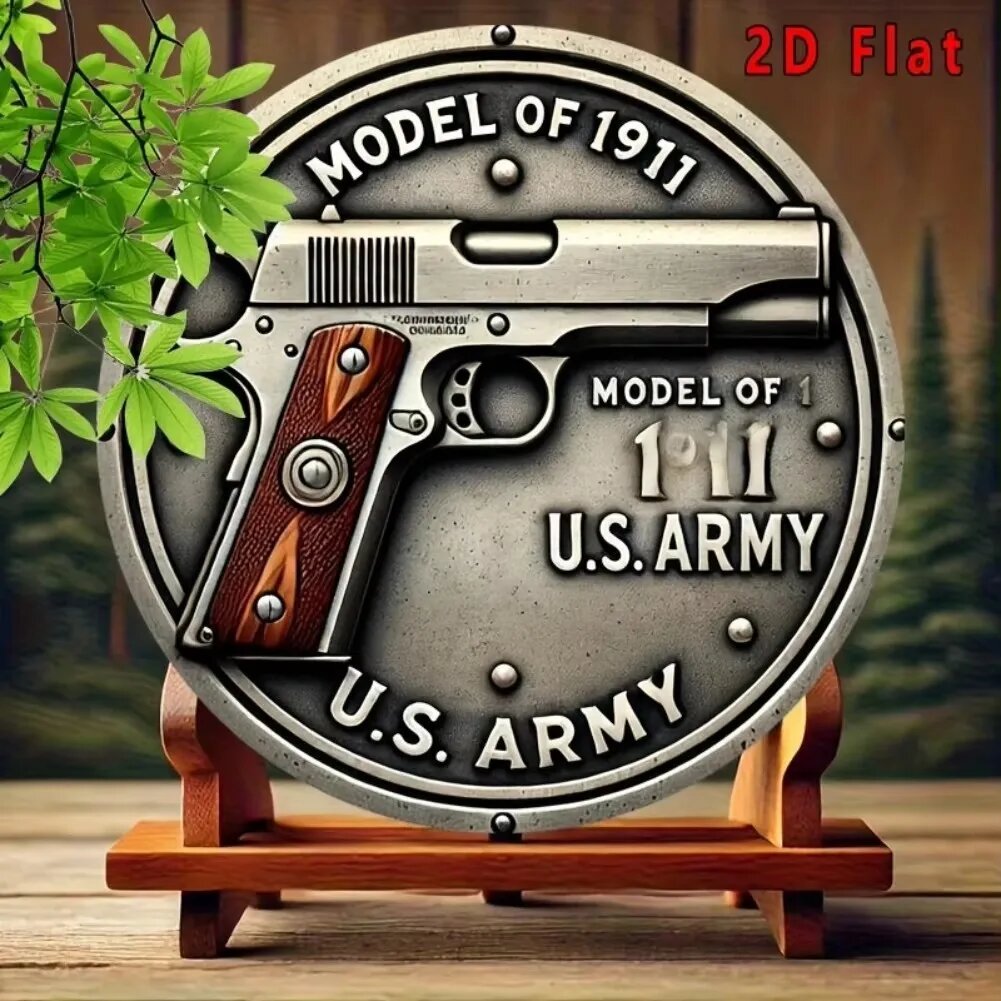 Медаль Model 1911 U.S. Army, 20x20cm, Цвет: 9