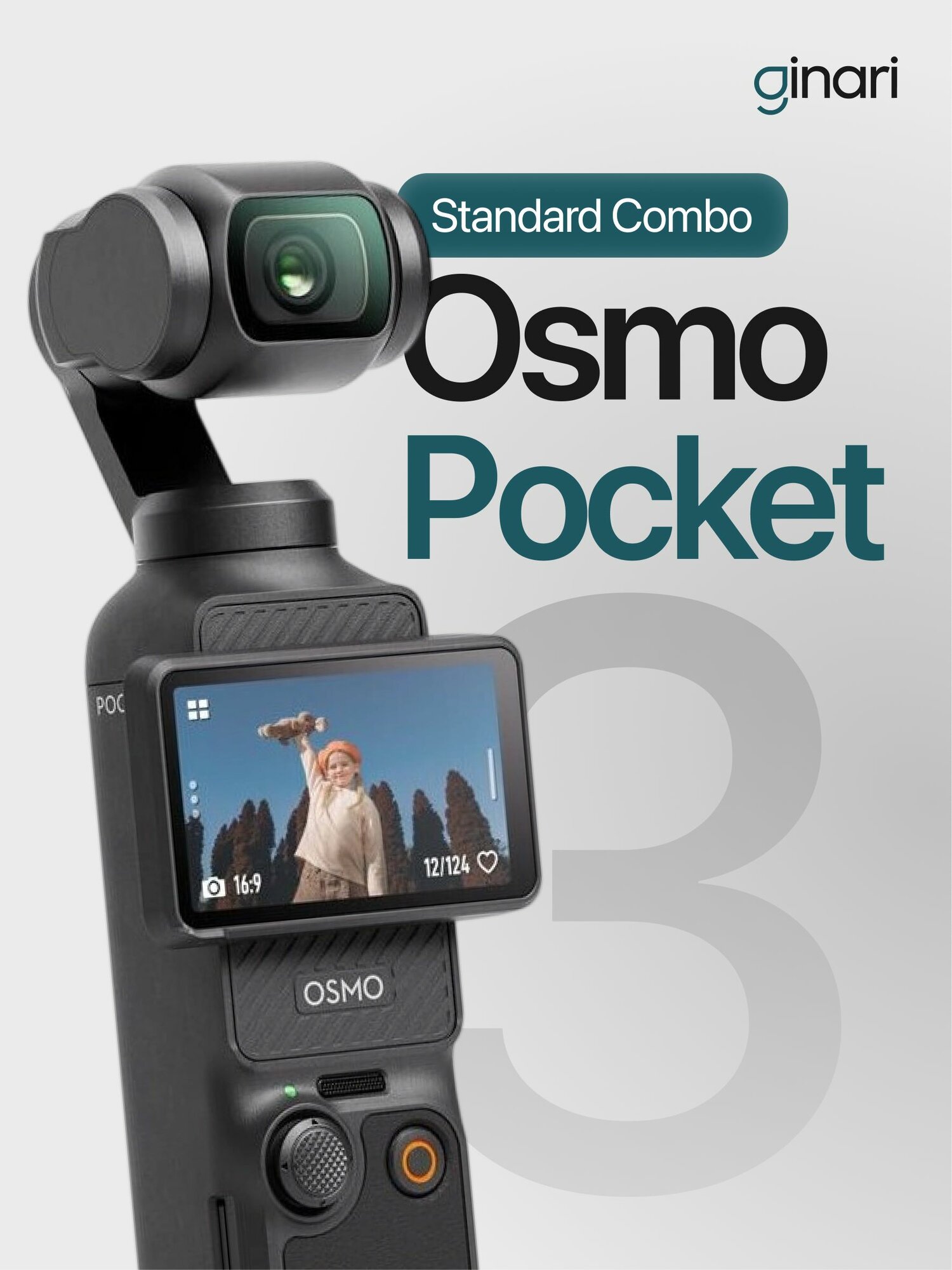DJI Экшн-камера Osmo Pocket 3 standard combo