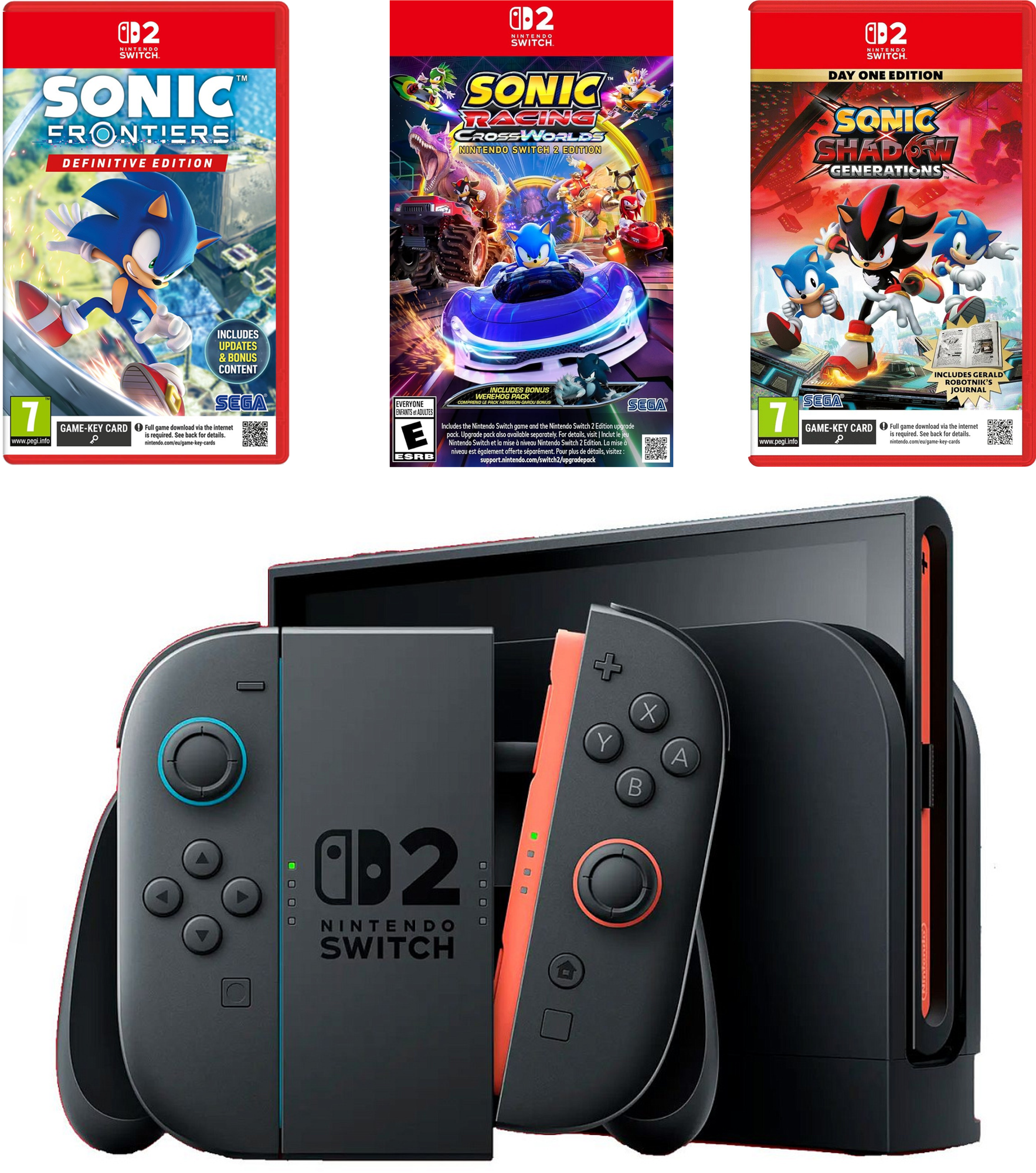 Портативная игровая консоль Nintendo Switch 2, 256 ГБ, черный