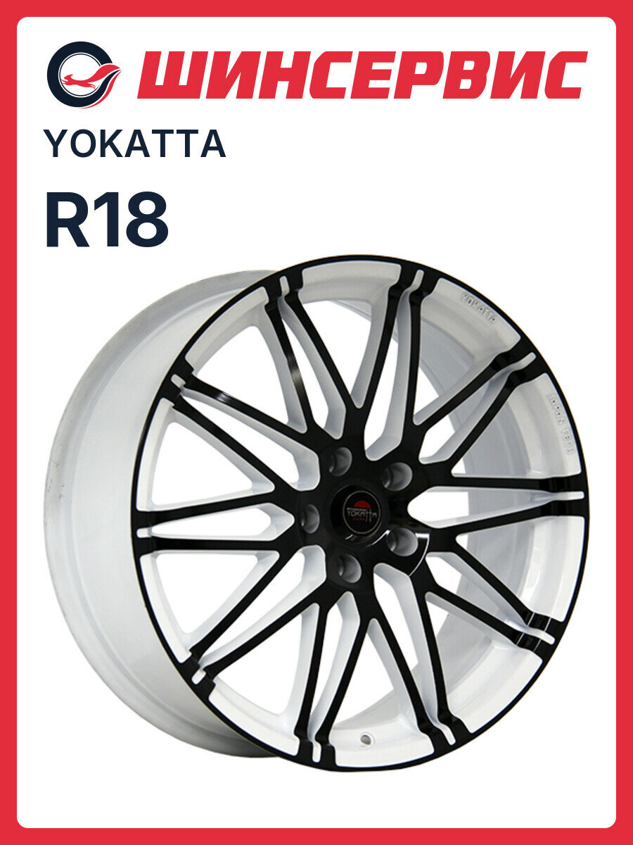 Литой колесный диск Yokatta model-28 R18x8J 5x114.3 ET35 ЦО60.1 для автомобиля