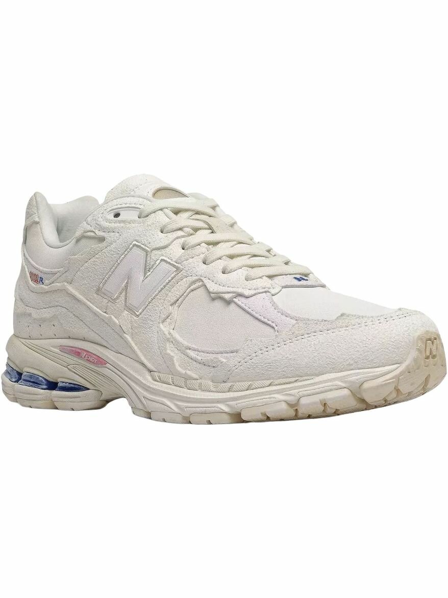 Кроссовки New Balance 2002, полнота F (EU)/ на среднюю стопу, размер 4,5 US, белый — фото 1