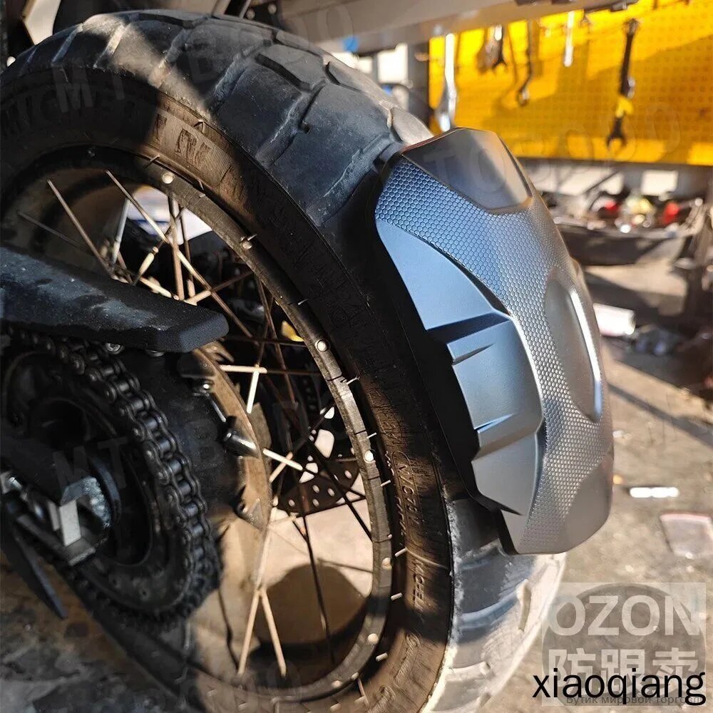 Крыло для мототехники 703F, модель ZT703-F, ABS пластик, черный, 3 шт