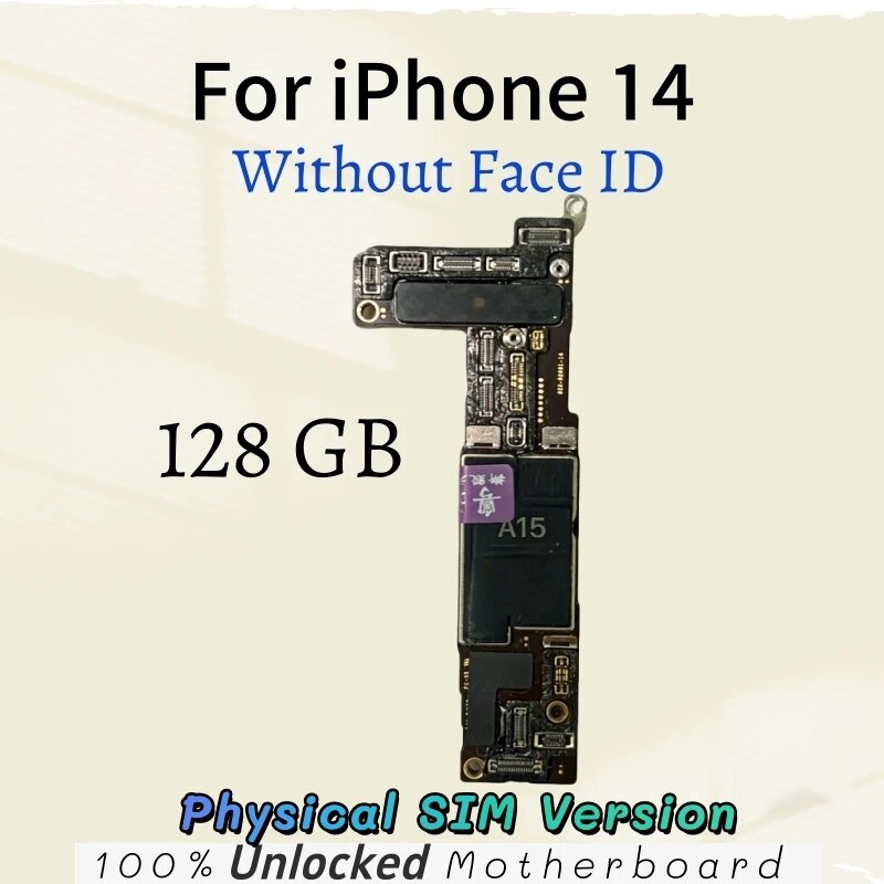 Материнская плата iPhone 14 128GB SIM, без Face ID