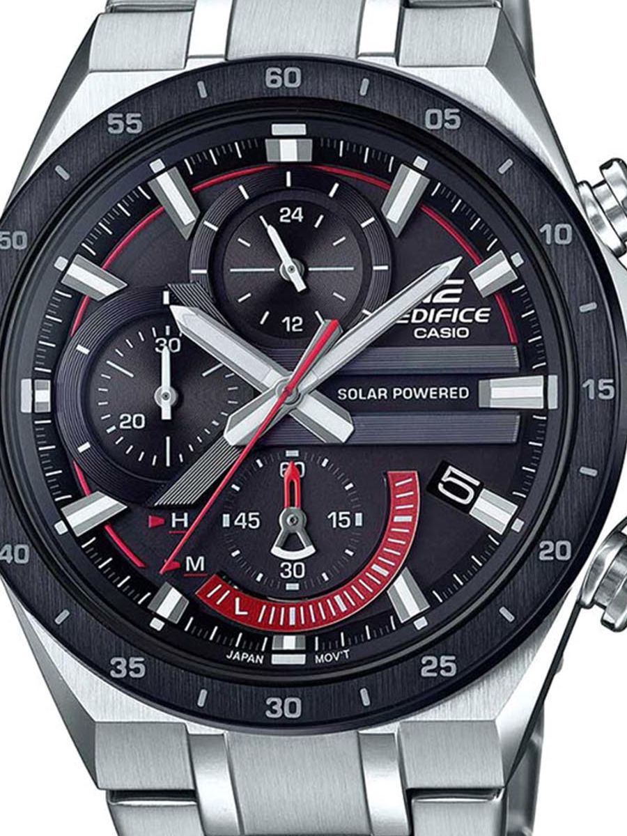Наручные часы CASIO, серебристый/черный — фото 1