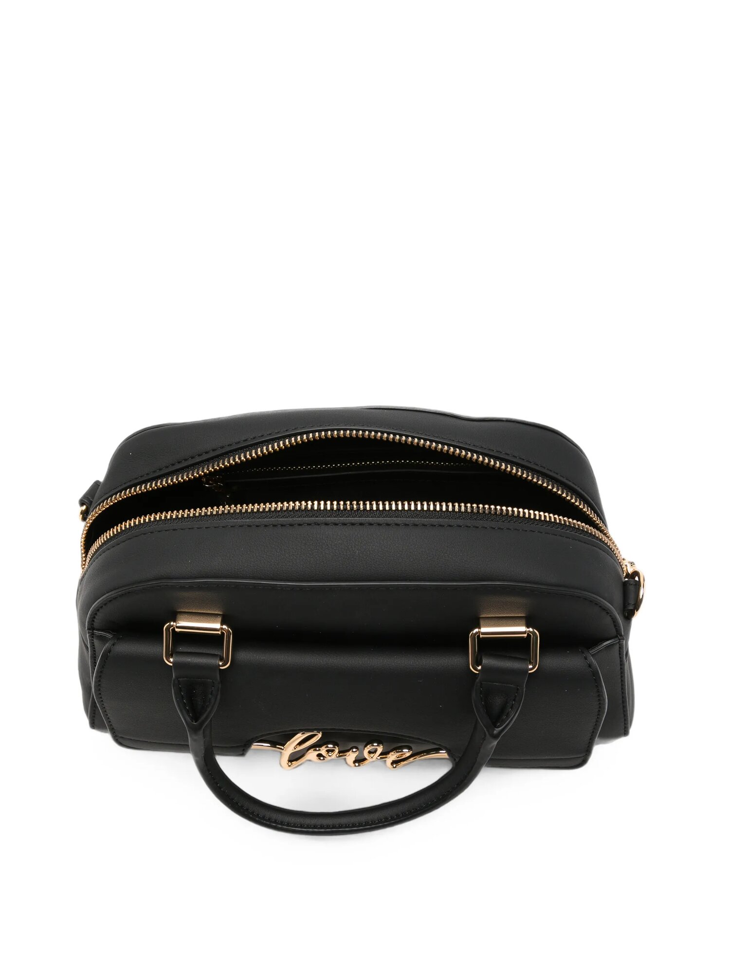 Сумка LOVE MOSCHINO Logo-plaque tote bag, черный — фото 1