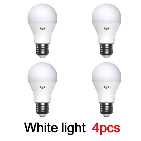 Yeelight W4 Lite E27, 4шт, белый свет