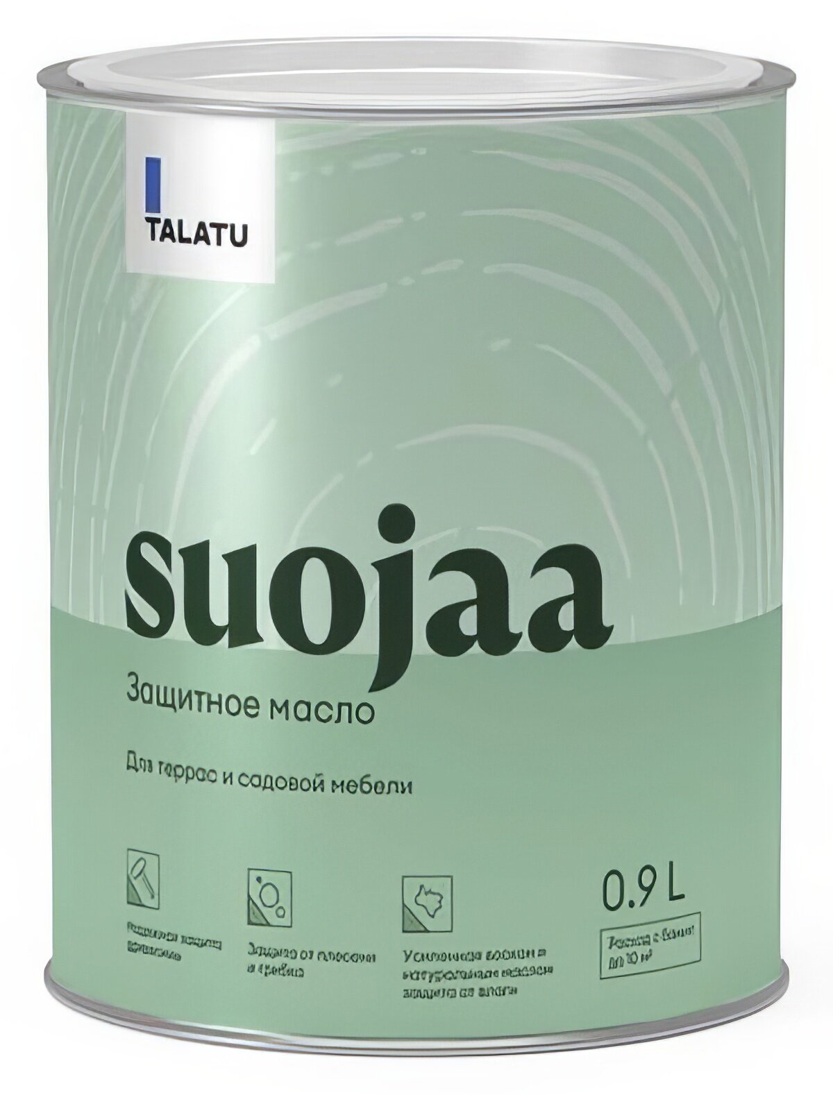 Масло для террас и садовой мебели TALATU Suojaa 0,9л
