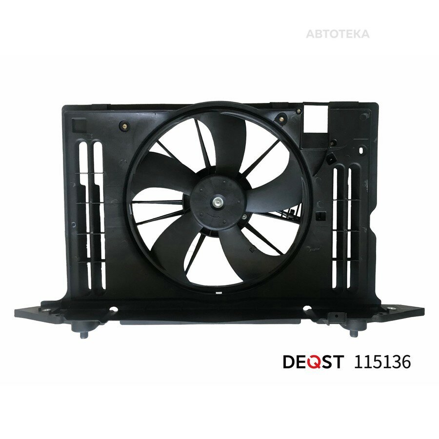 Вентилятор радиатора двигателя TOYOTA AURIS (_E15_H) 10.06- DEQST 115136