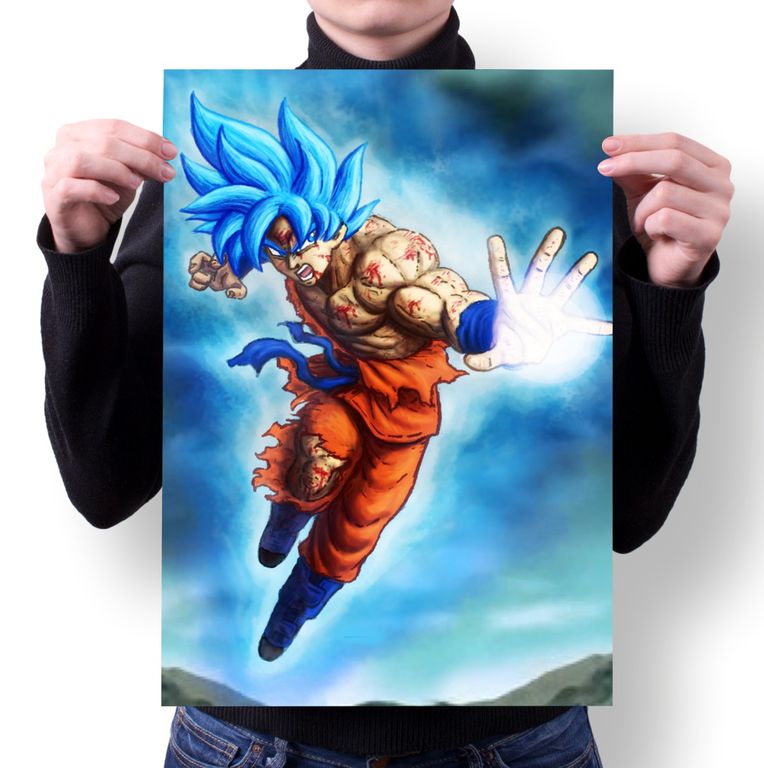 Плакат Жемчуг Дракона, Dragon Ball №14, А2