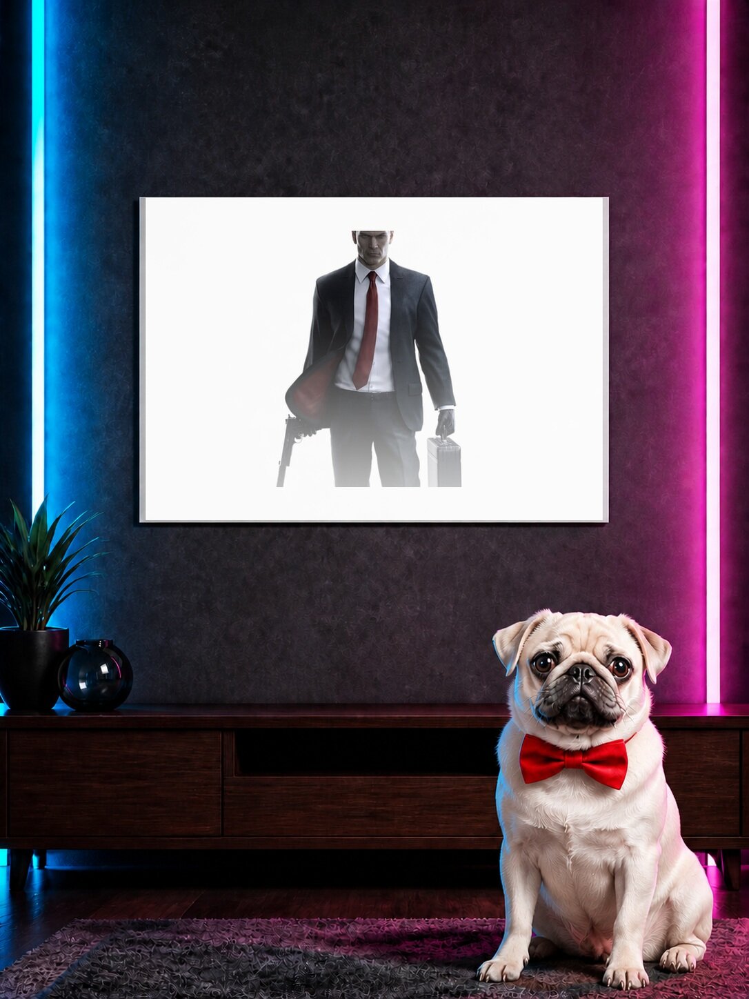 Постер Hitman Хроники — глубокая игровая атмосфера A3