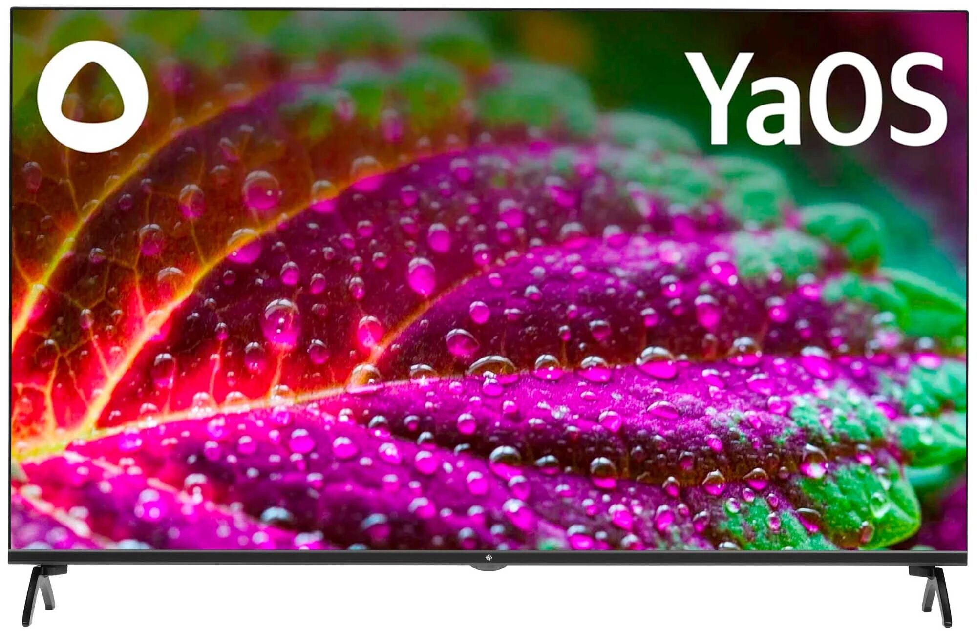 43" (108 см) Телевизор DEXP 43UCY3, черный (Direct
