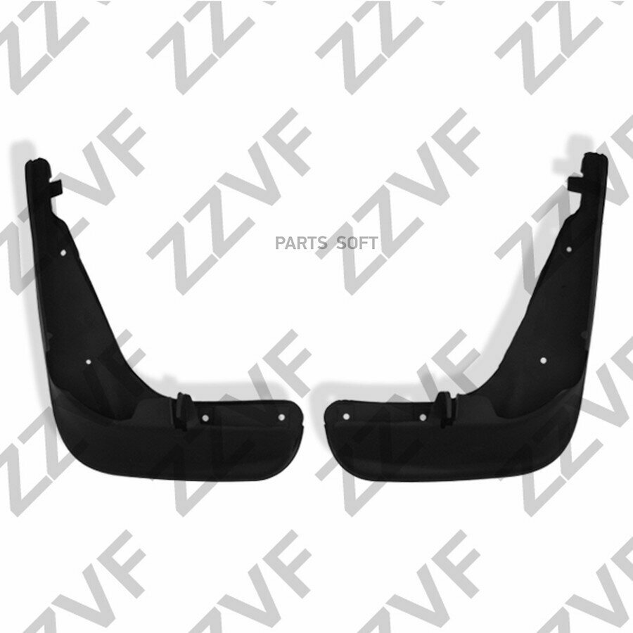 Брызговики передние (под оригинал) (комплект - 2шт.) VW GOLF Plus V (5M1) 2005-. от официального дистрибьютора, ZZVF, артикул ZVG112P