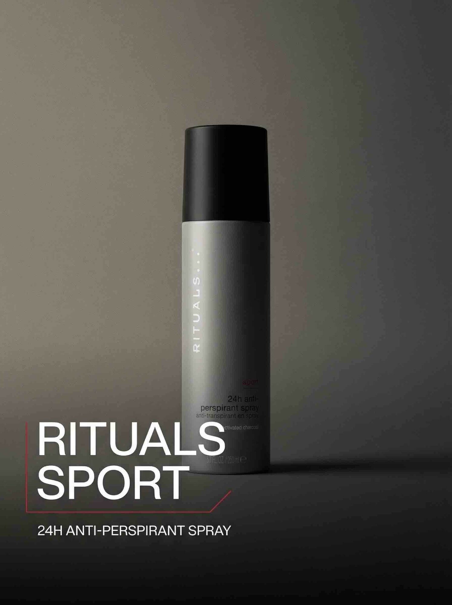 RITUALS. Дезодорант Sport с свежим древесным ароматом и активированным углем (200 мл)