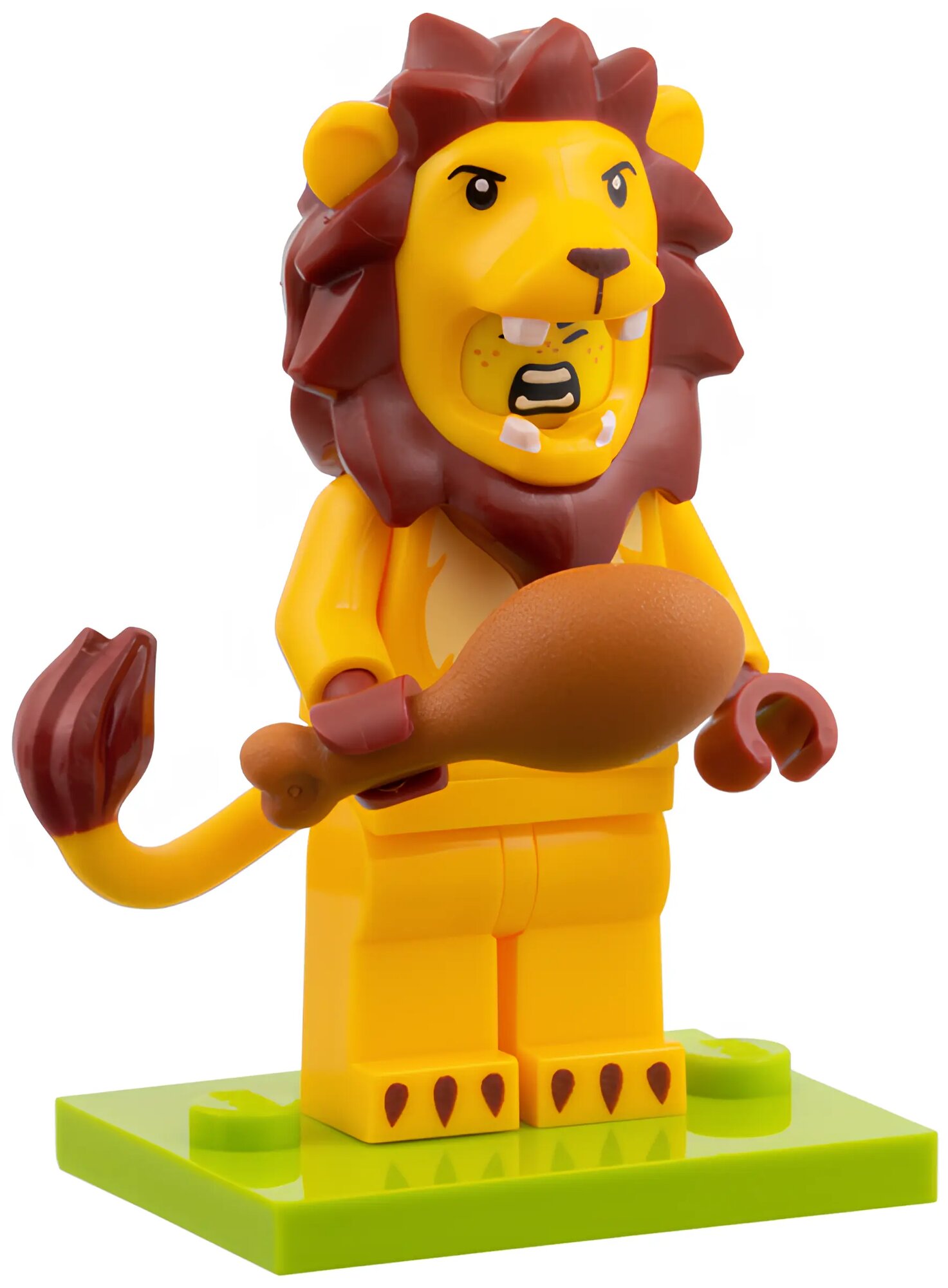 Минифигурка LEGO 71051 Lion Costume Fan, Series 28 col28-11 N