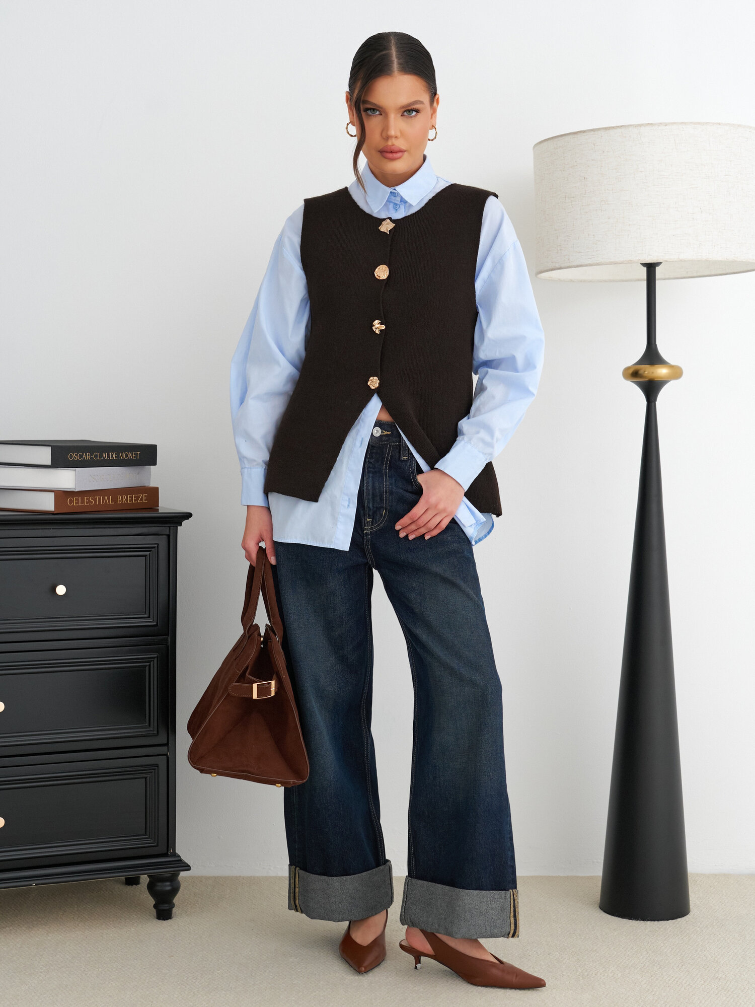 Кардиган Кардиган на пуговицах