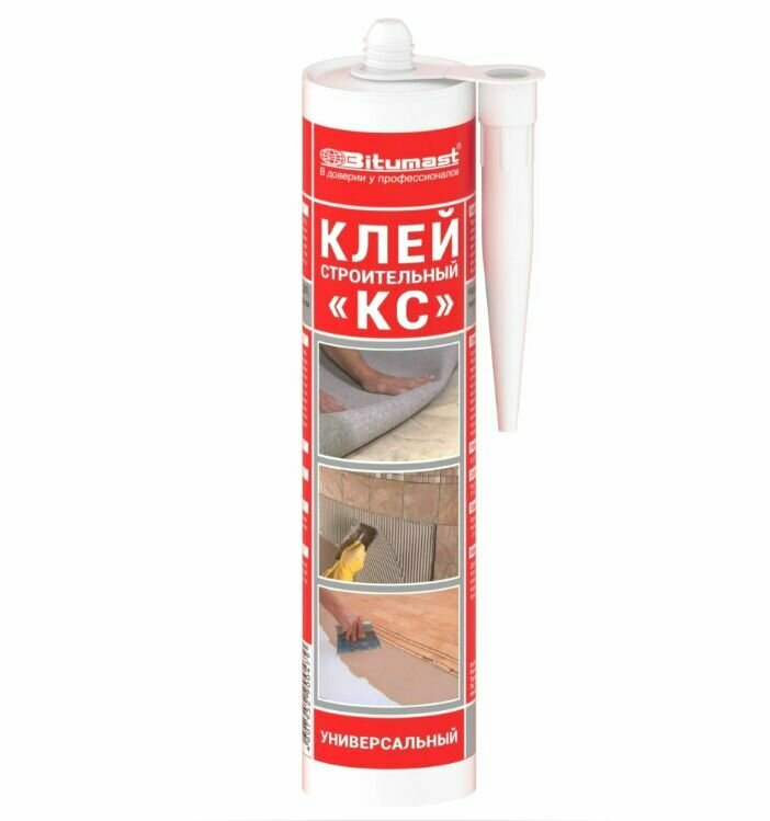 Клей универсальный термостойкий Bitumast КС 300 мл