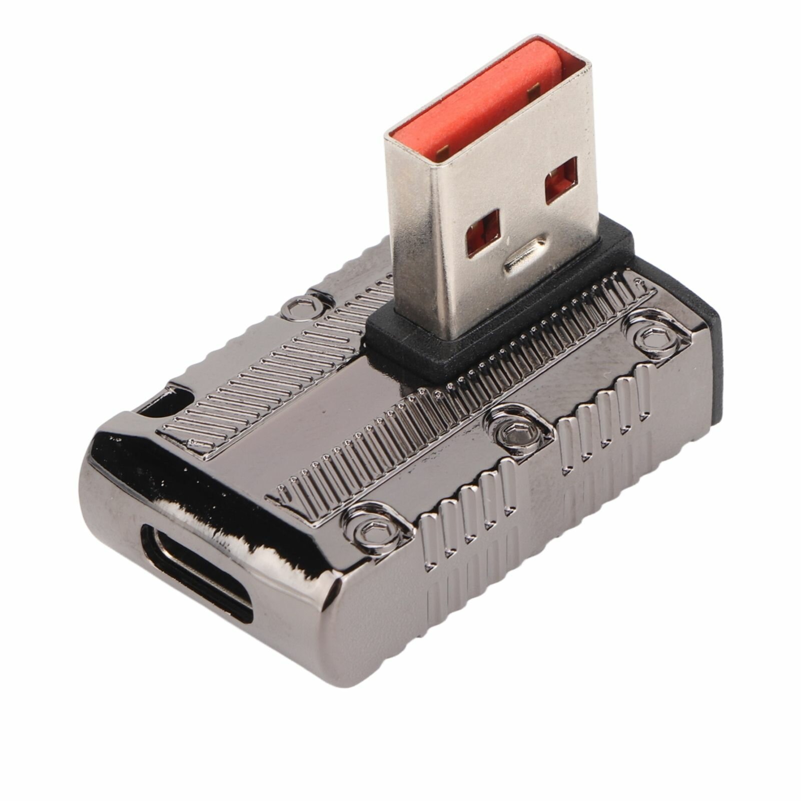 Переходник USB папа на мама типа C До 10 Гбит/с, сверхскоростная синхронизация данных, быстрая зарядка 120 Вт, адаптер USB A на тип C