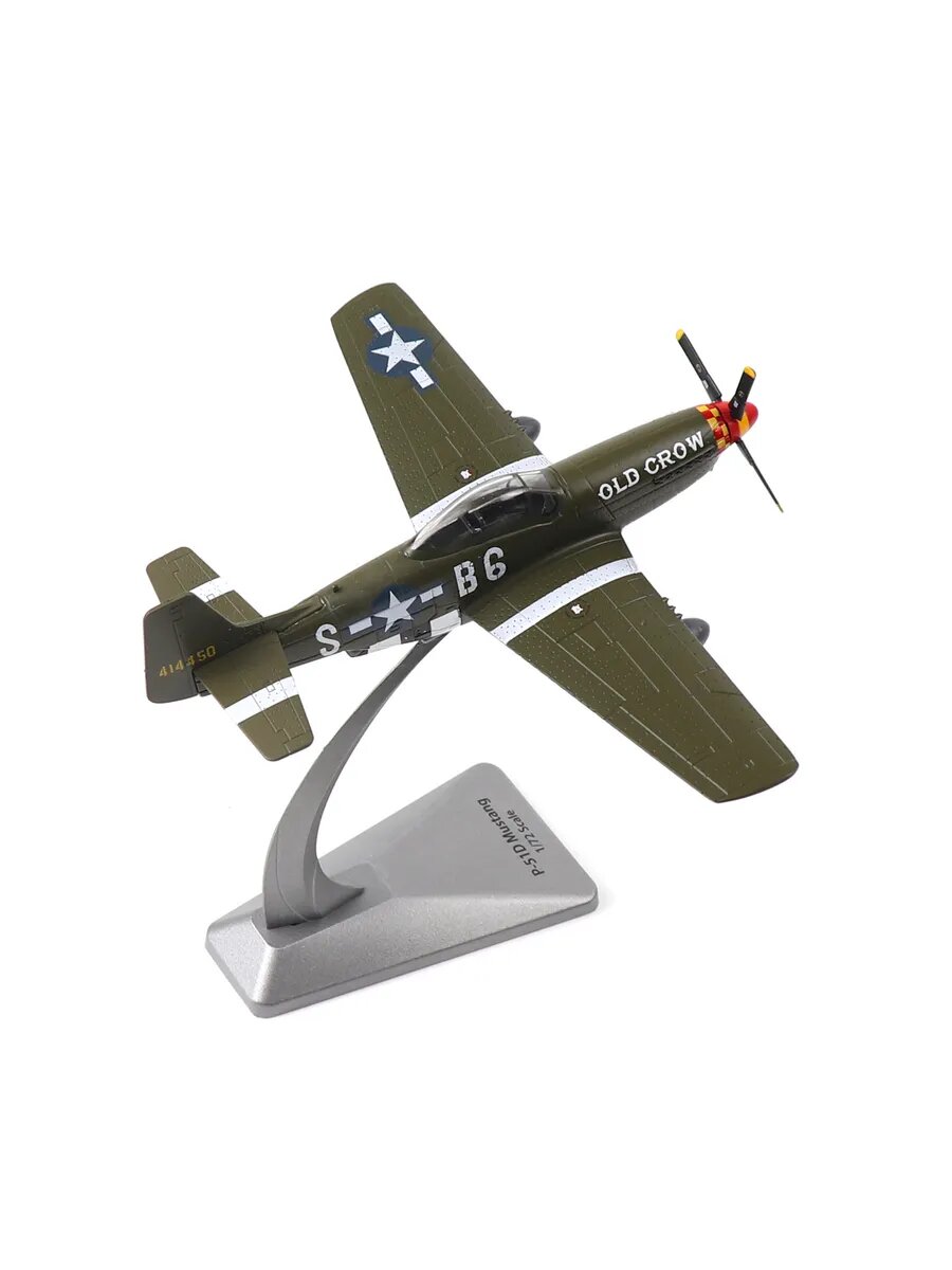 Истребитель P-51D Mustang Old Crow 1/72 металл, Андерсон