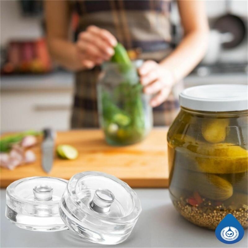 Эксклюзивные стеклянные грузы для брожения с ручкой