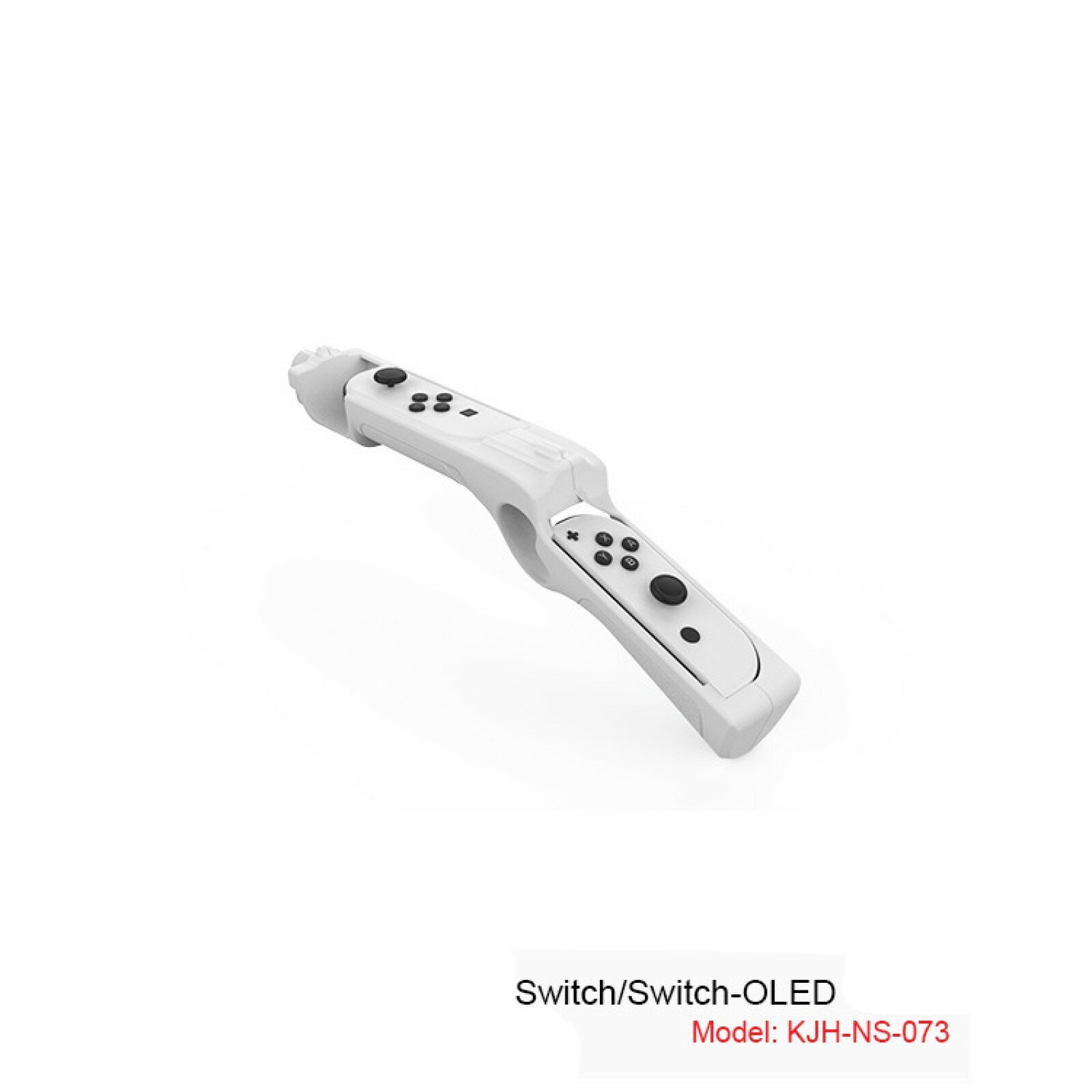 Игровой пистолет MyPads корпус-держатель для Nintendo Switch Joy-Con белый