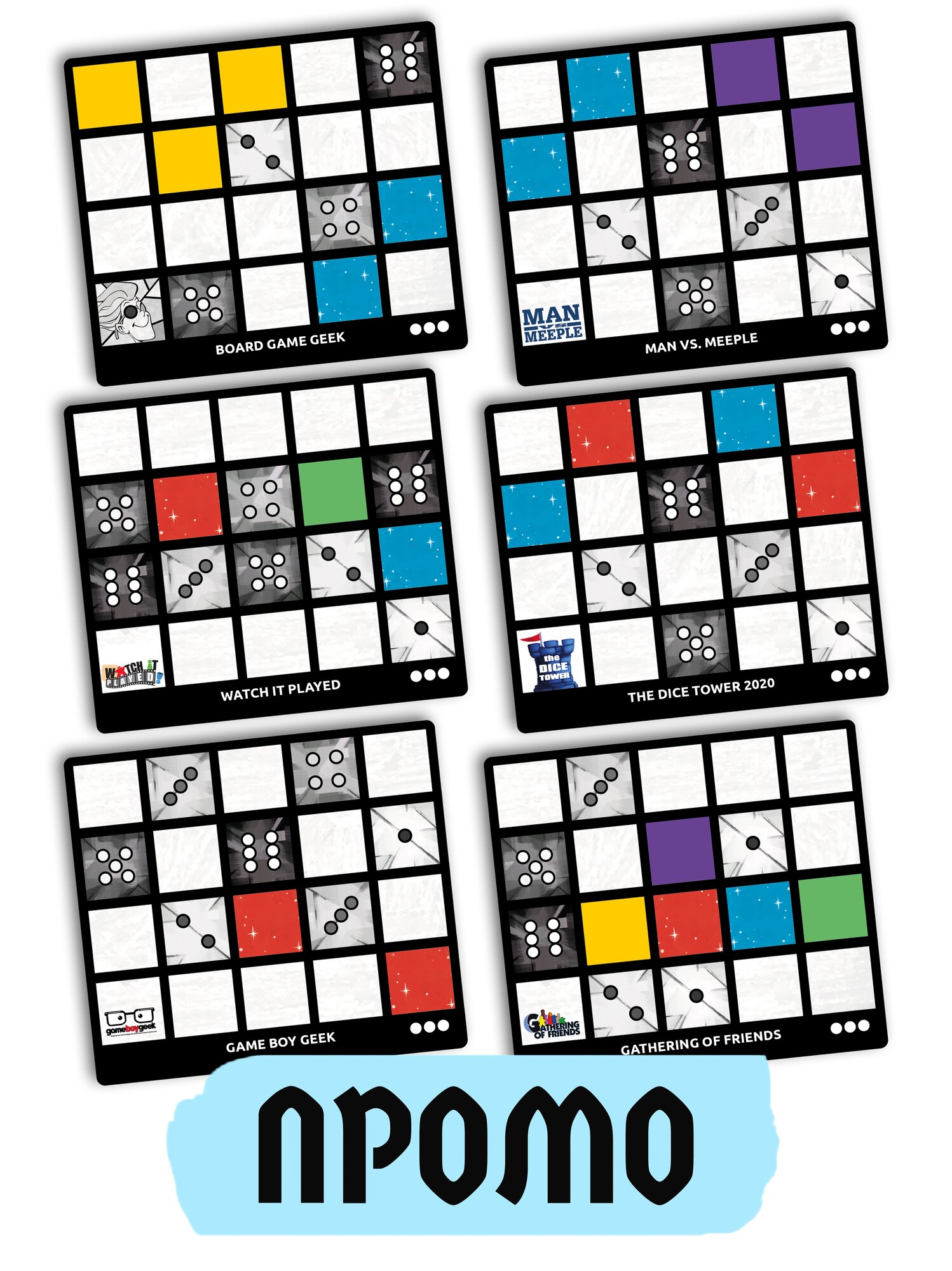 Настольная игра Crowd Games Саграда. Промонабор карт витражей (промонабор, от 1 до 4 игроков)