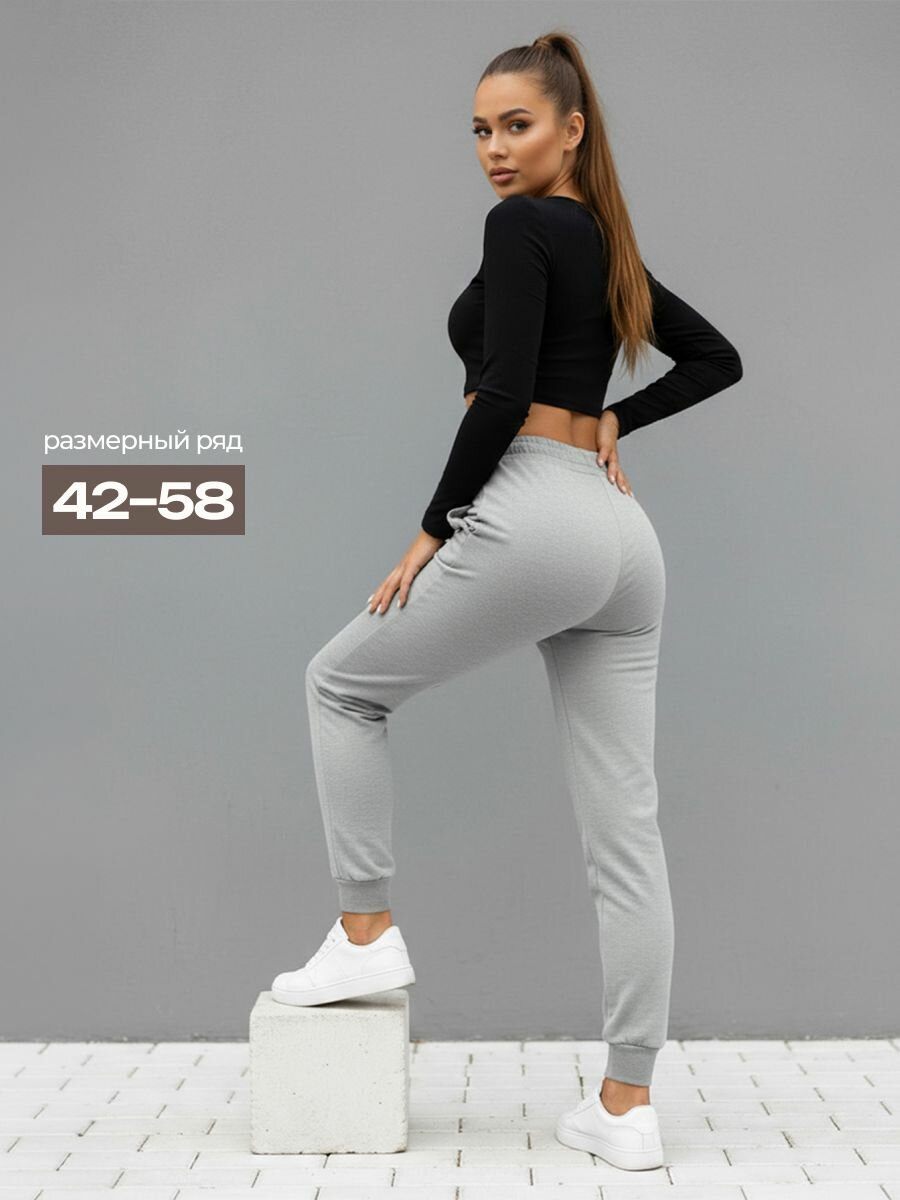 Брюки спортивные джоггеры на резинке