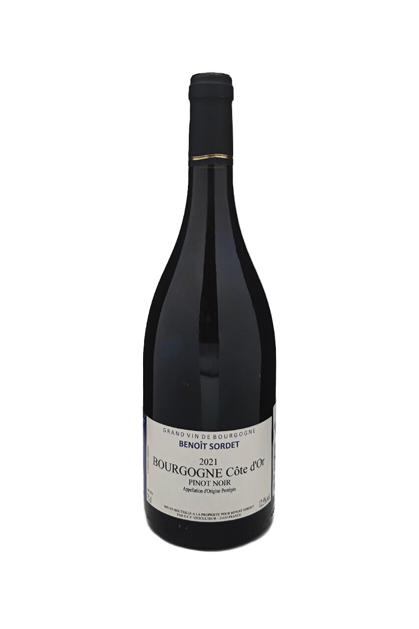 Вино Бургонь Пино Нуар Кот д'Ор Бенуа Сорде, красное, сухое, 0.75л