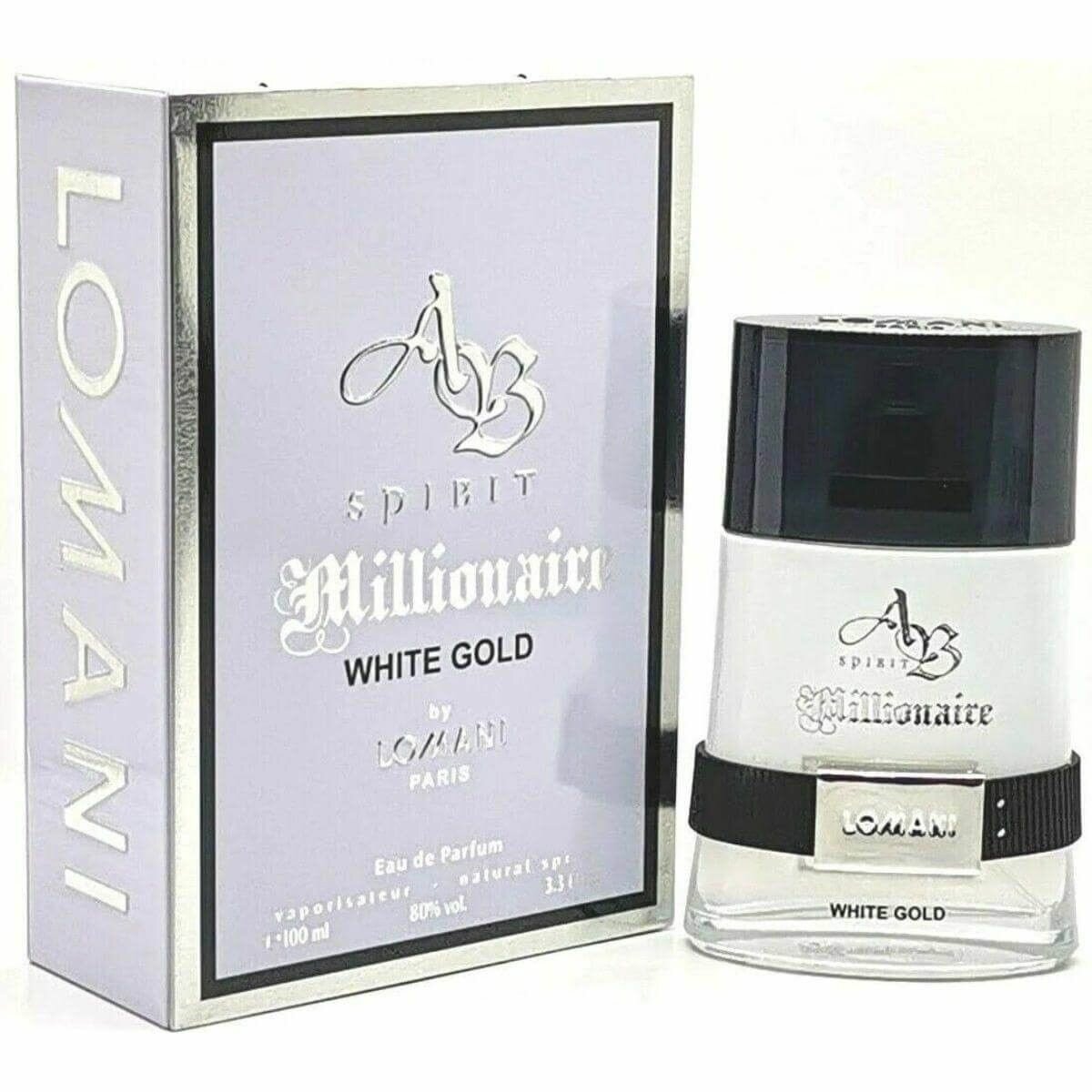 Парфюмерная вода Lomani AB SPIRIT Millionaire WHITE GOLD 100ml для мужчин