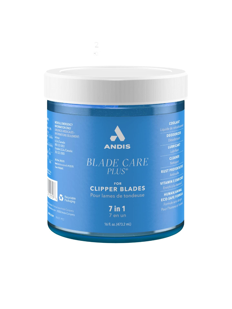 Жидкость для промывки ножевых блоков и бритв Andis Blade Care Plus, 1-case 16.5 oz. , 473.2 мл