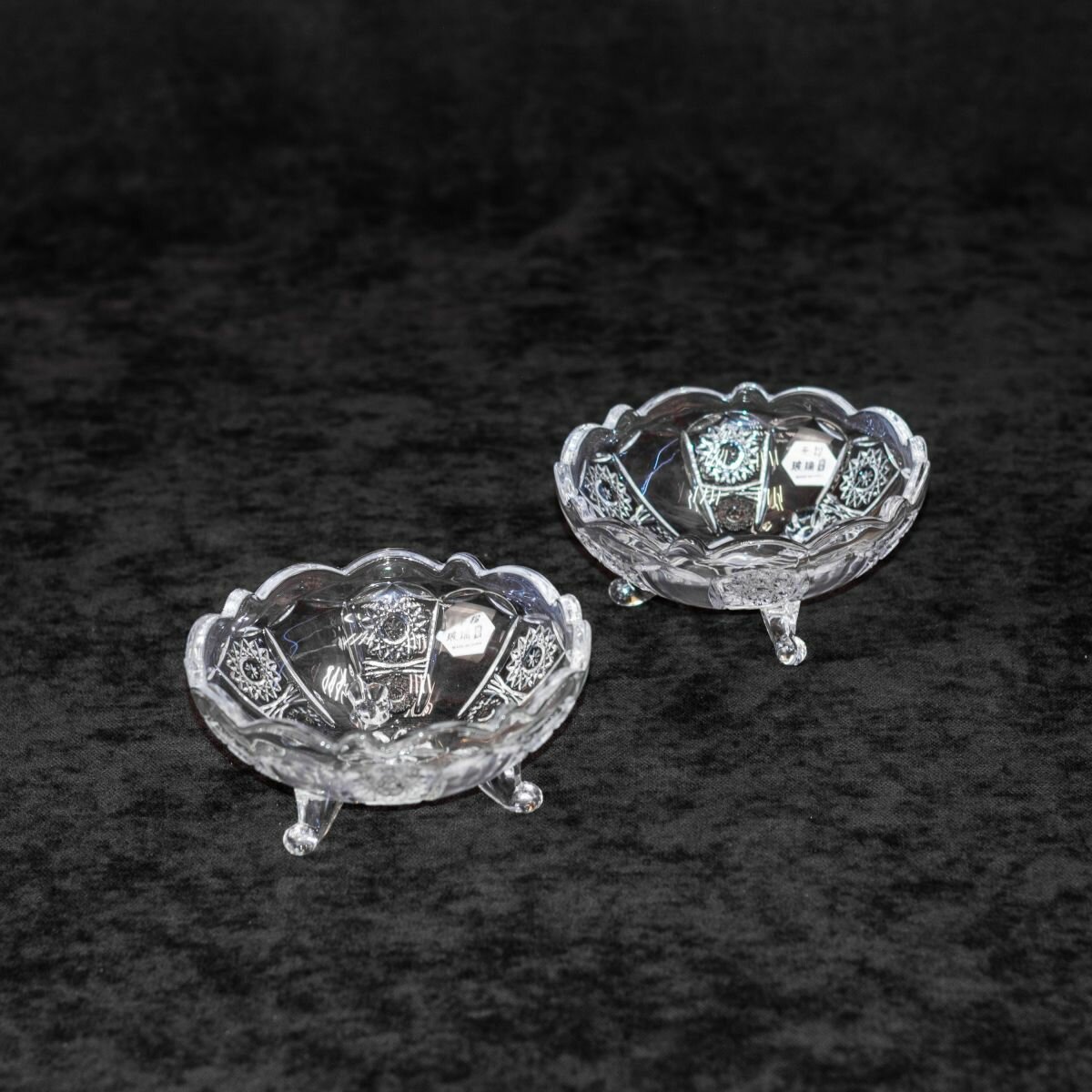 Набор салатников 2 шт. на ножках d-12 см, h-5.3 см, в уп