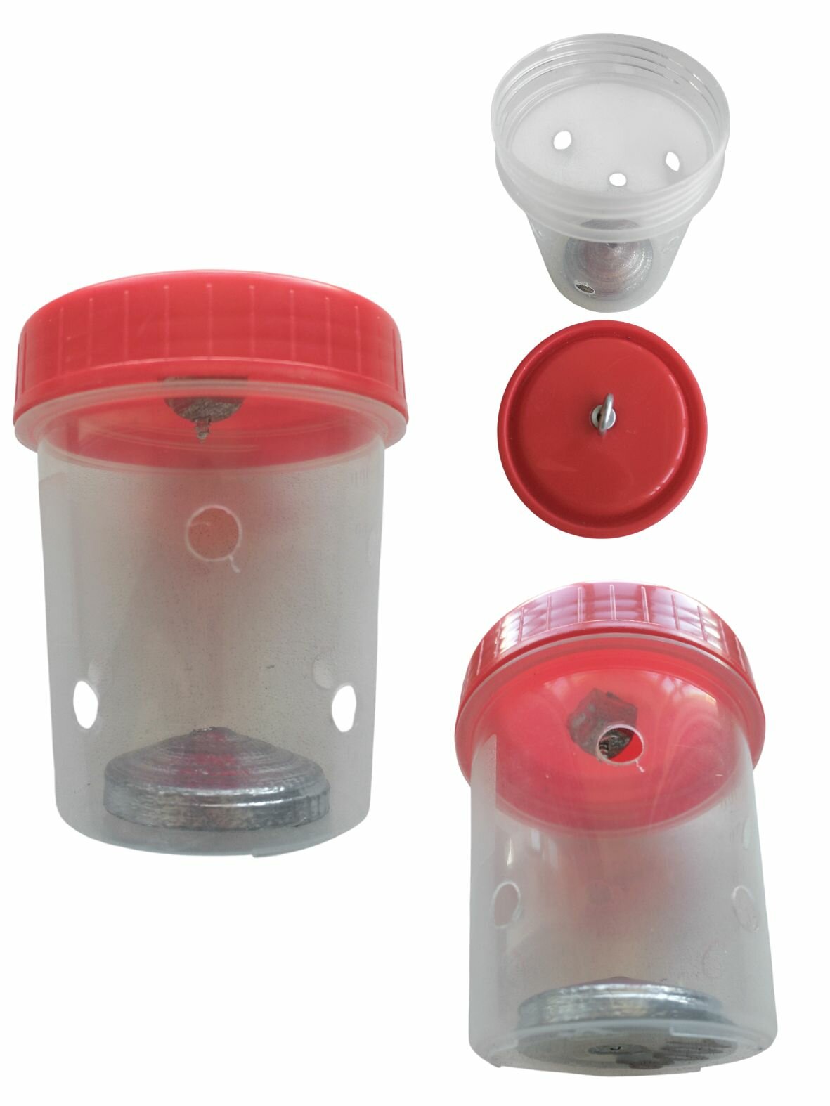 3 ШТ. Кормушка фидерная для опарыша / мормыша 90 гр. для реки / озера