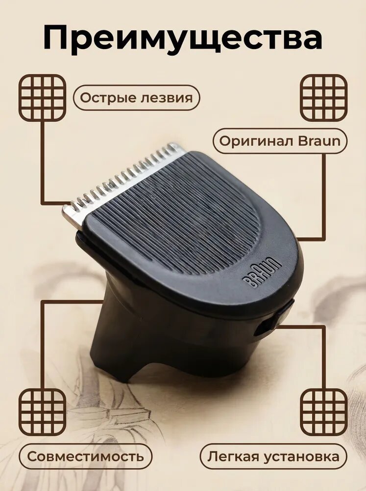 Режущий блок триммера Braun 81634451