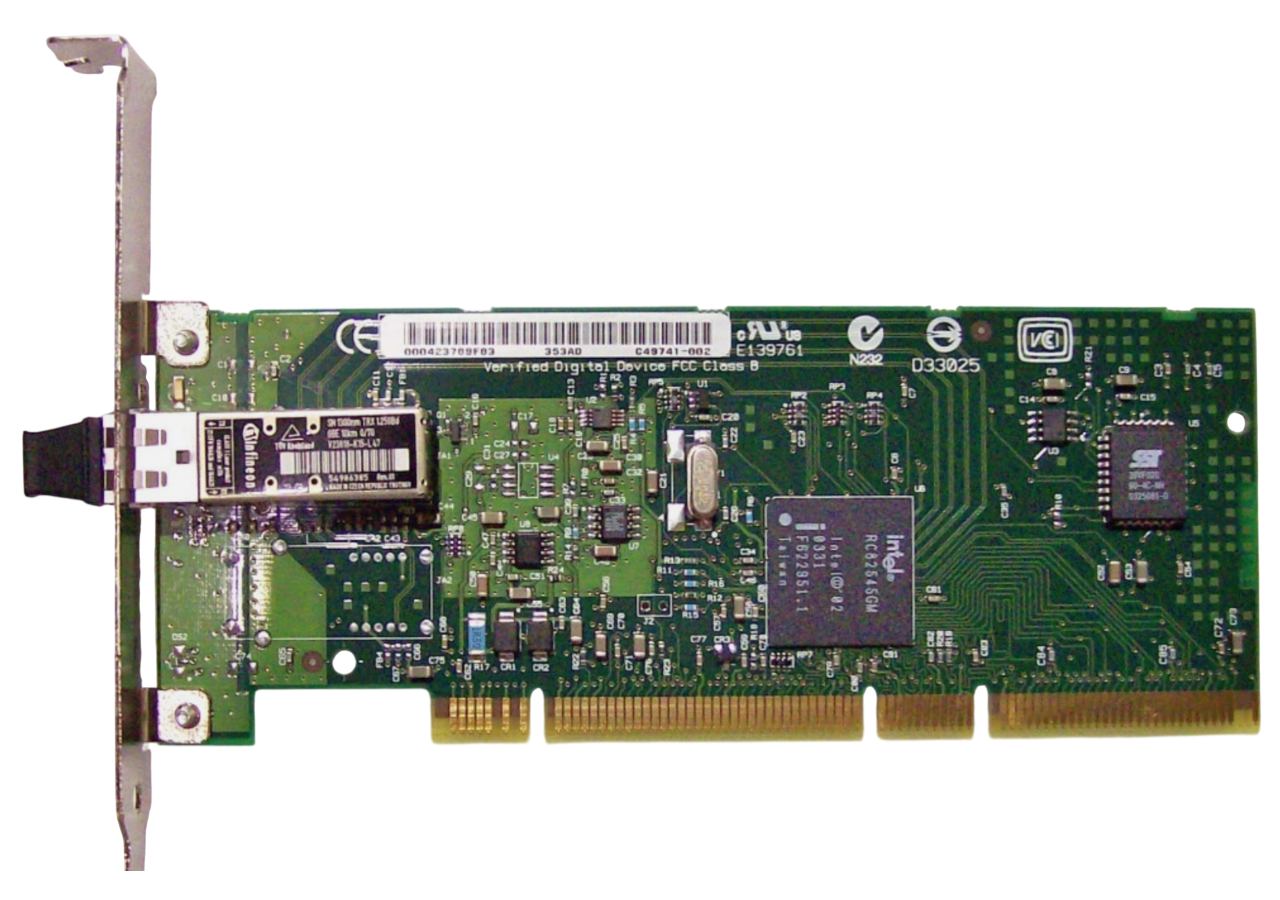 Intel Pro/1000MF Server Adapter LX / Сетевая карта PCI-X / PWLA8490LX
