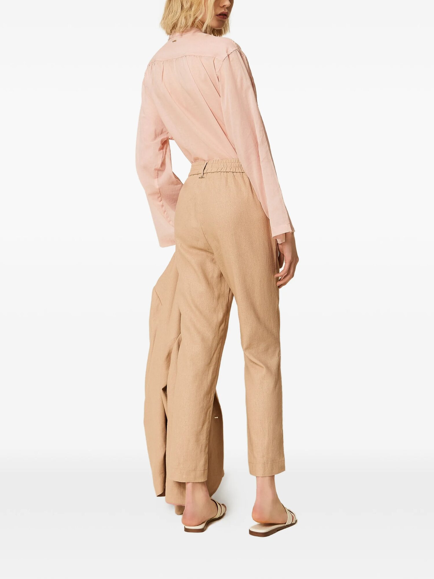 Брюки Twinset Milano Tapered trousers, размер 40, разноцветный — фото 1