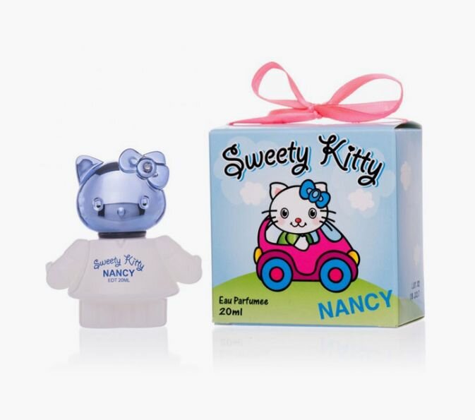 Душистая вода Ponti Parfum Sweety Kitty NANCY д. в. для девочек 20ml для детей