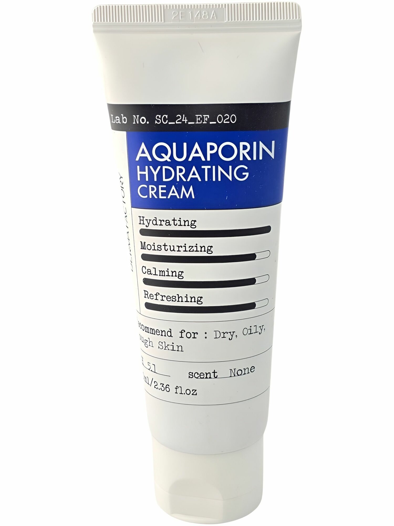 Derma Factory Крем для лица увлажняющий AQUAPORIN HYDRATING CREAM 70мл