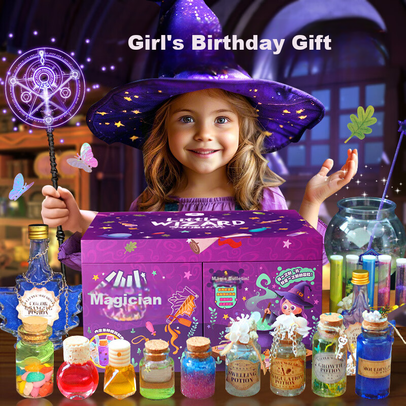 Mr Toys Little Magician Deluxe DIY Набор научных экспериментов для детей 3-6 лет Цвет：Расширенный набор Little Magician