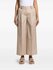Брюки PESERICO Pleated wide-leg trousers, размер 46, разноцветный