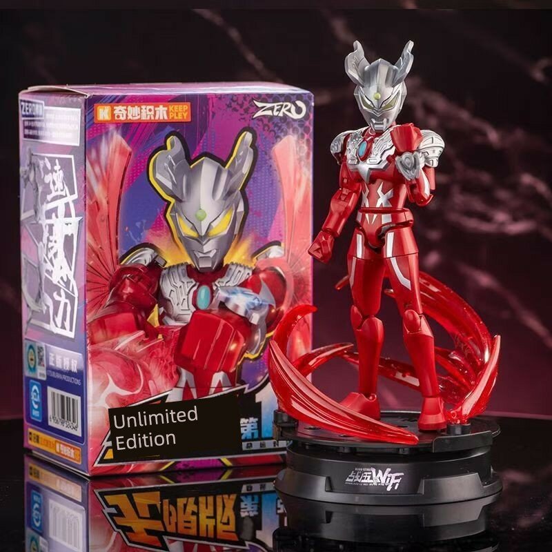 Набор Ultraman Infinite Edition Первый выпуск с указанием - Ультраман Зерао Дикий Всплеск, подтвержденное распаковывание
