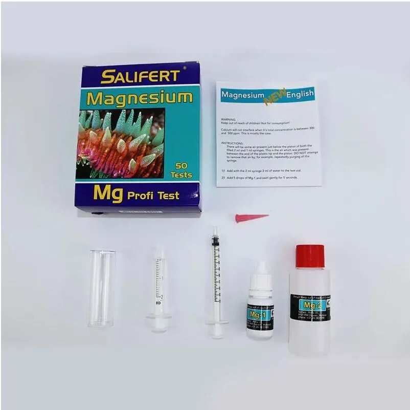 Набор для тестирования Salifert Mg Water Test Reef Tank
