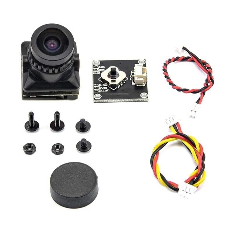 1/3 CMOS 1500TVL Мини FPV камера 2,1 мм объектив DC5V-30V PAL/NTSC с внутренним регулируемым экранным меню для гоночных дронов