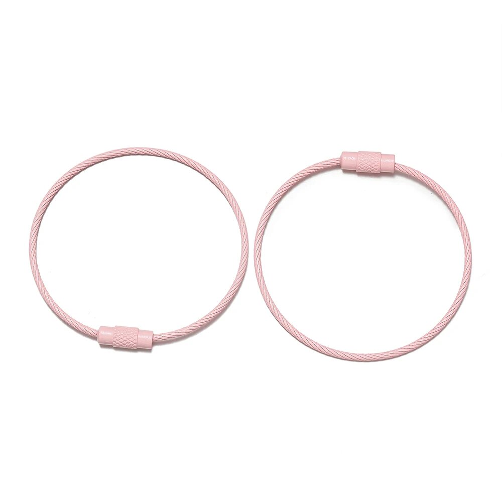 Комплект металлических застежек St.kunkka для рукоделия Розовый, Light pink