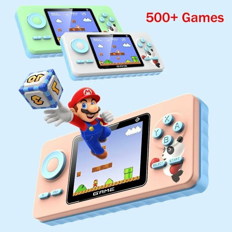 S5 Мини Ретро Видео Игровая Консоль/Встроенный 500 Игр/Классический Портативный 3,0 дюйма Классический