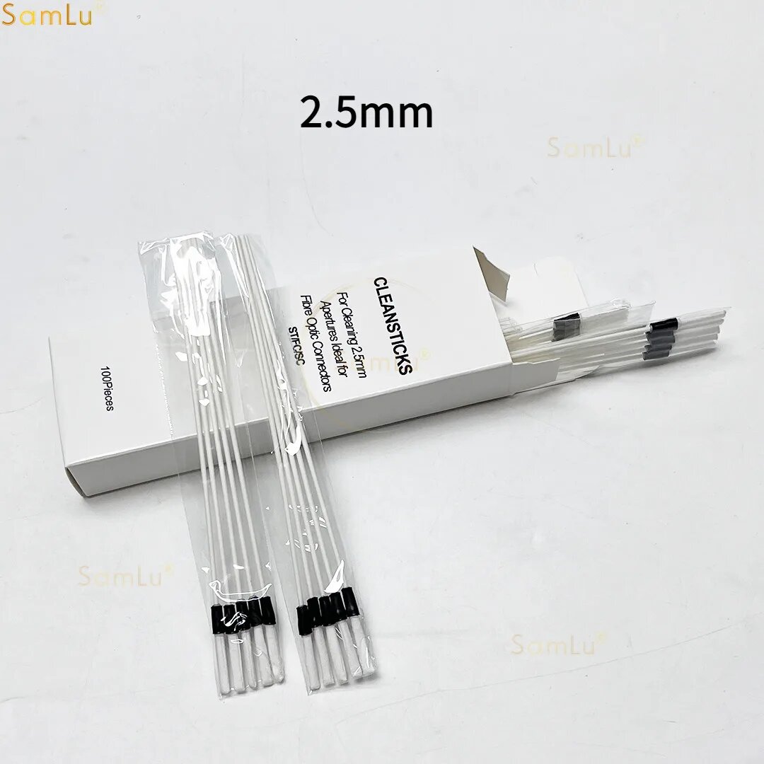 Чистящие стержни для оптоволокна LC/MU SAMLU 100 шт 2.5mm