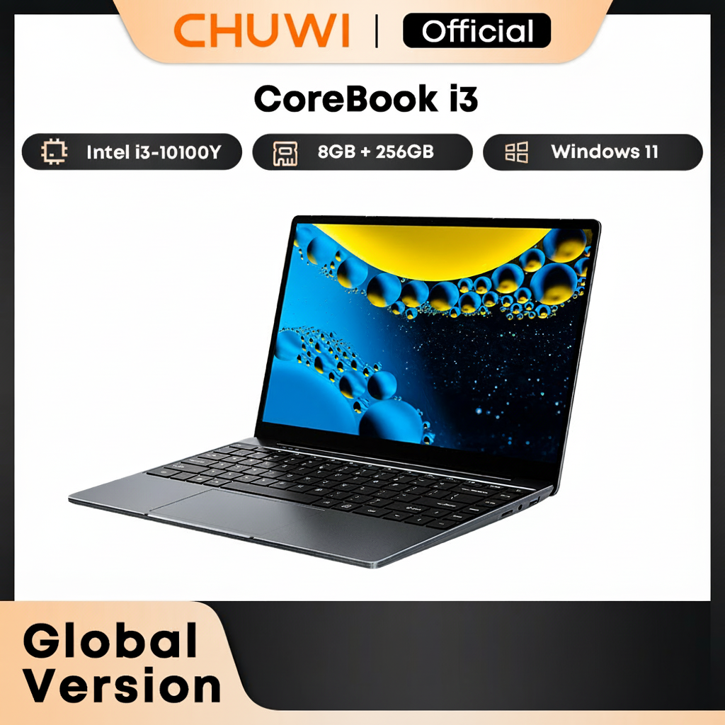 Ноутбук Chuwi GemiBook X pro, 14", 8/256ГБ, i3-10100Y, Intel UHD, Windows
