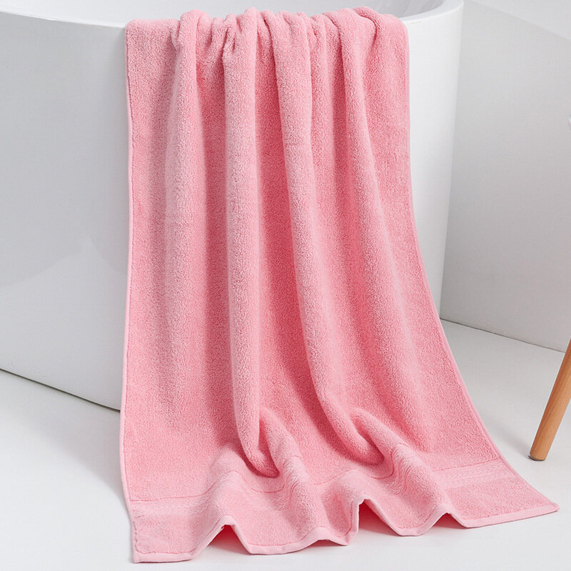 Банное полотенце из чистого хлопка для взрослых, утолщенное большое махровое полотенце 70*140 см, 500 г, банное полотенце для мужчин и женщин.